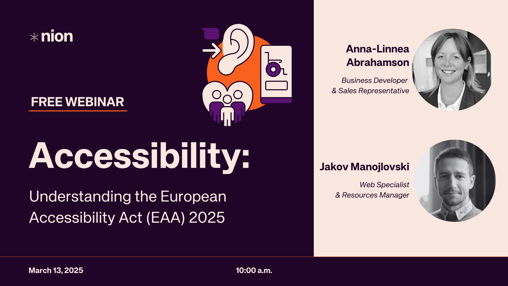 Webinar EAA2025 - Nion